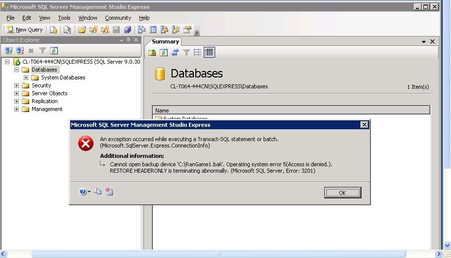 [help]operating System Error 5 Access Denie Ragezone Mmo Development Forums
