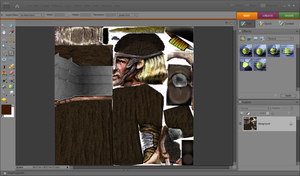 Texture tutorial for GIMP? - BFME Art & Graphics - Revora Forums