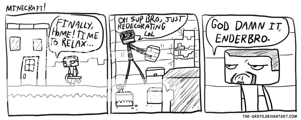 Enderbro Comics 1-3 - Fan Art - Show Your Creation - Minecraft Forum ...