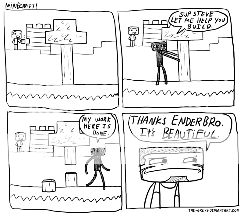 Enderbro Comics 1-3 - Fan Art - Show Your Creation - Minecraft Forum ...