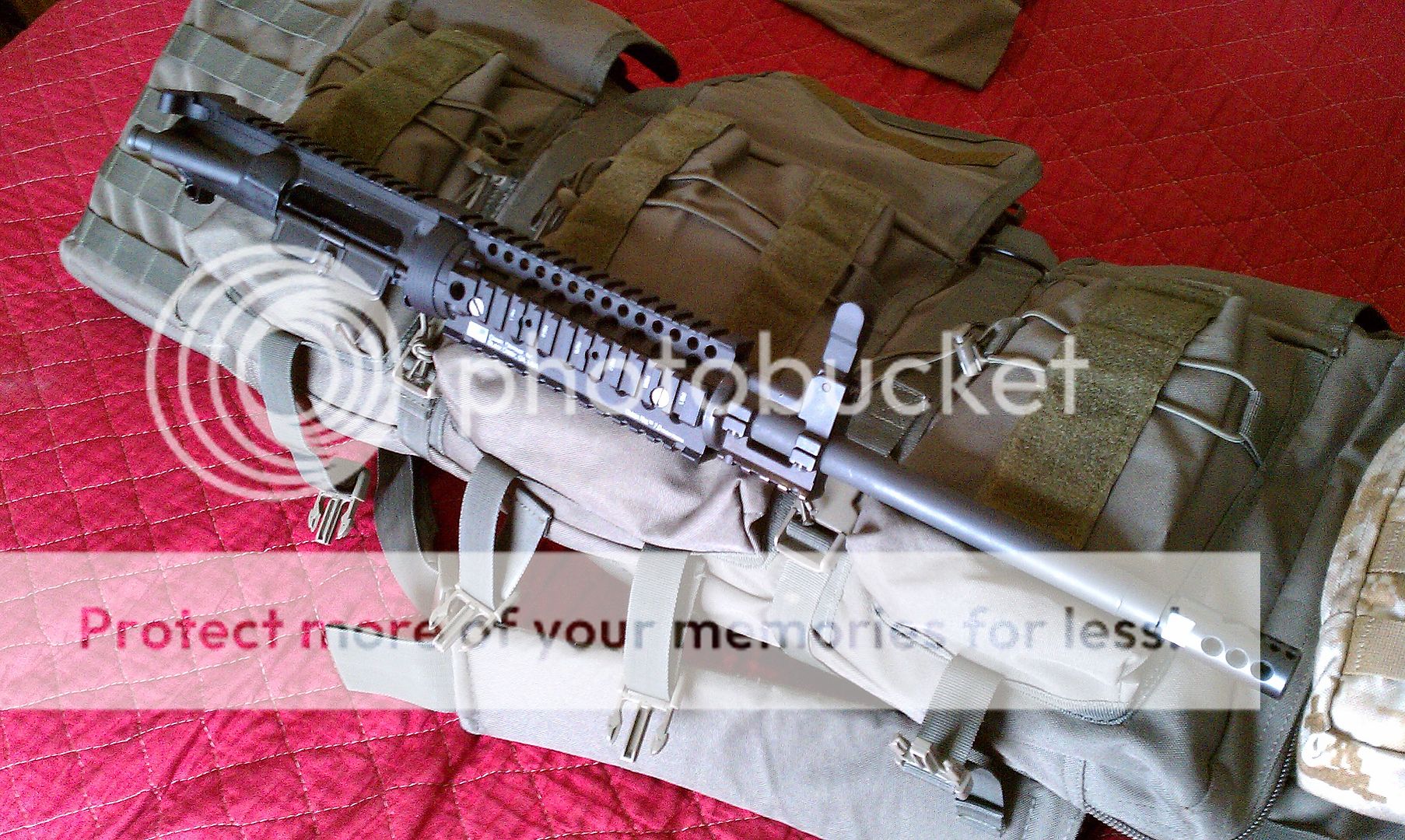 Delton Upper 16" HBar w/DD Omega Rails - Calguns.net